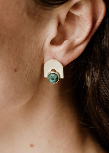 commonform | Bali Studs | Turquoise - The Phoenix