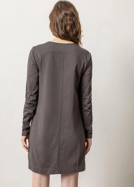 Lilla P | Front Seam Crewneck Dress - The Phoenix